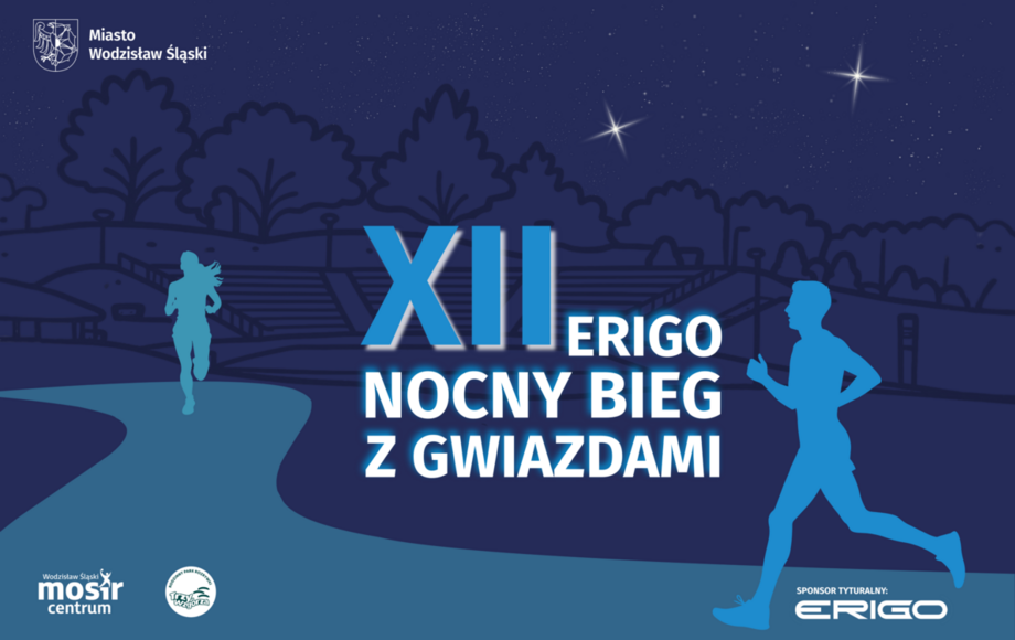Dołącz do XII ERIGO Nocnego Biegu z Gwiazdami - MOSiR CENTRuM Wodzisław ...